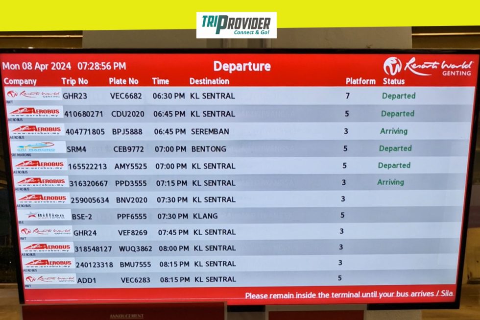 Getting to Genting Highlands from Kuala Lumpur - Grab or the Bus ...